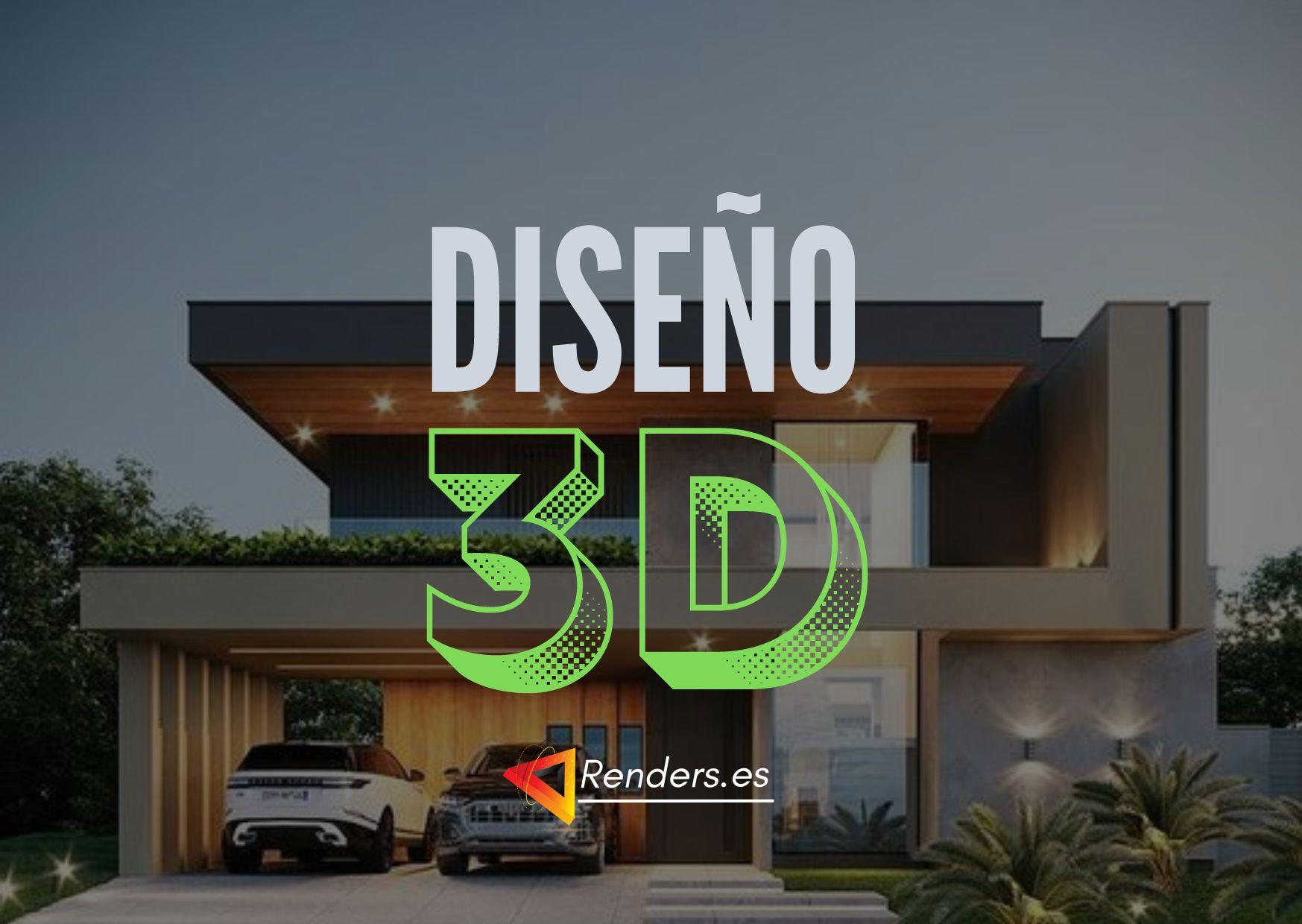 Renders casas modernas - Renders de casas modernas