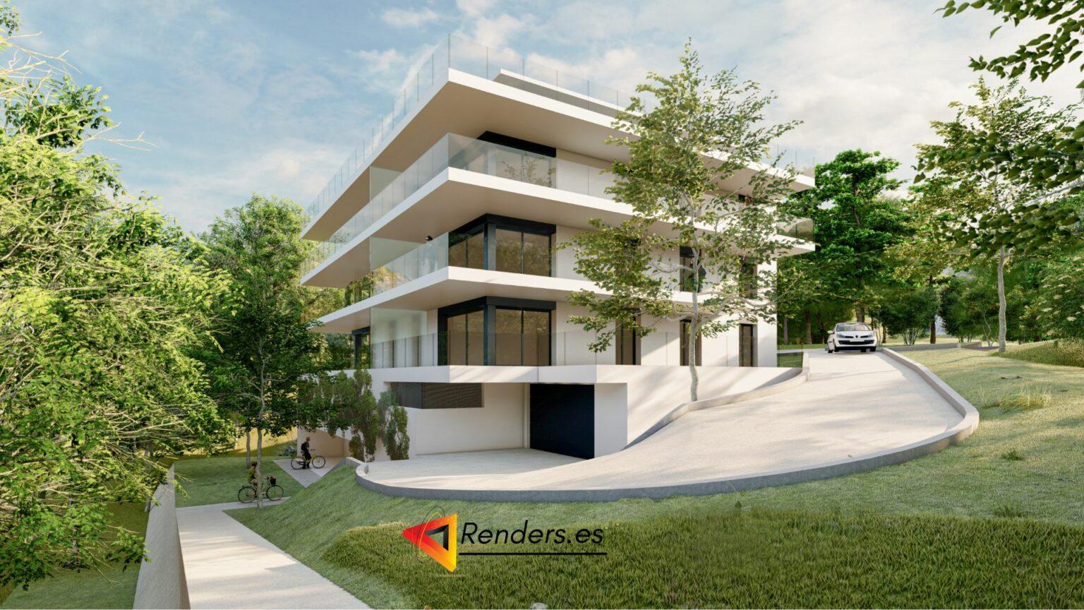 Renders Arquitectura 3D - Renderizado - render arquitectura