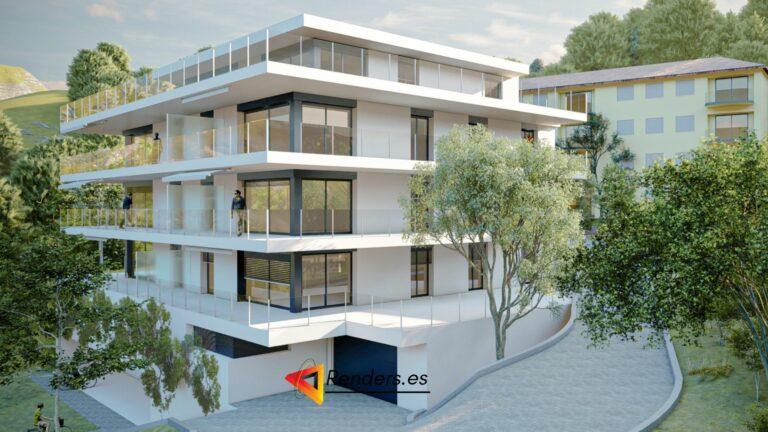 Renders Arquitectura 3D - Renderizado - render arquitectura
