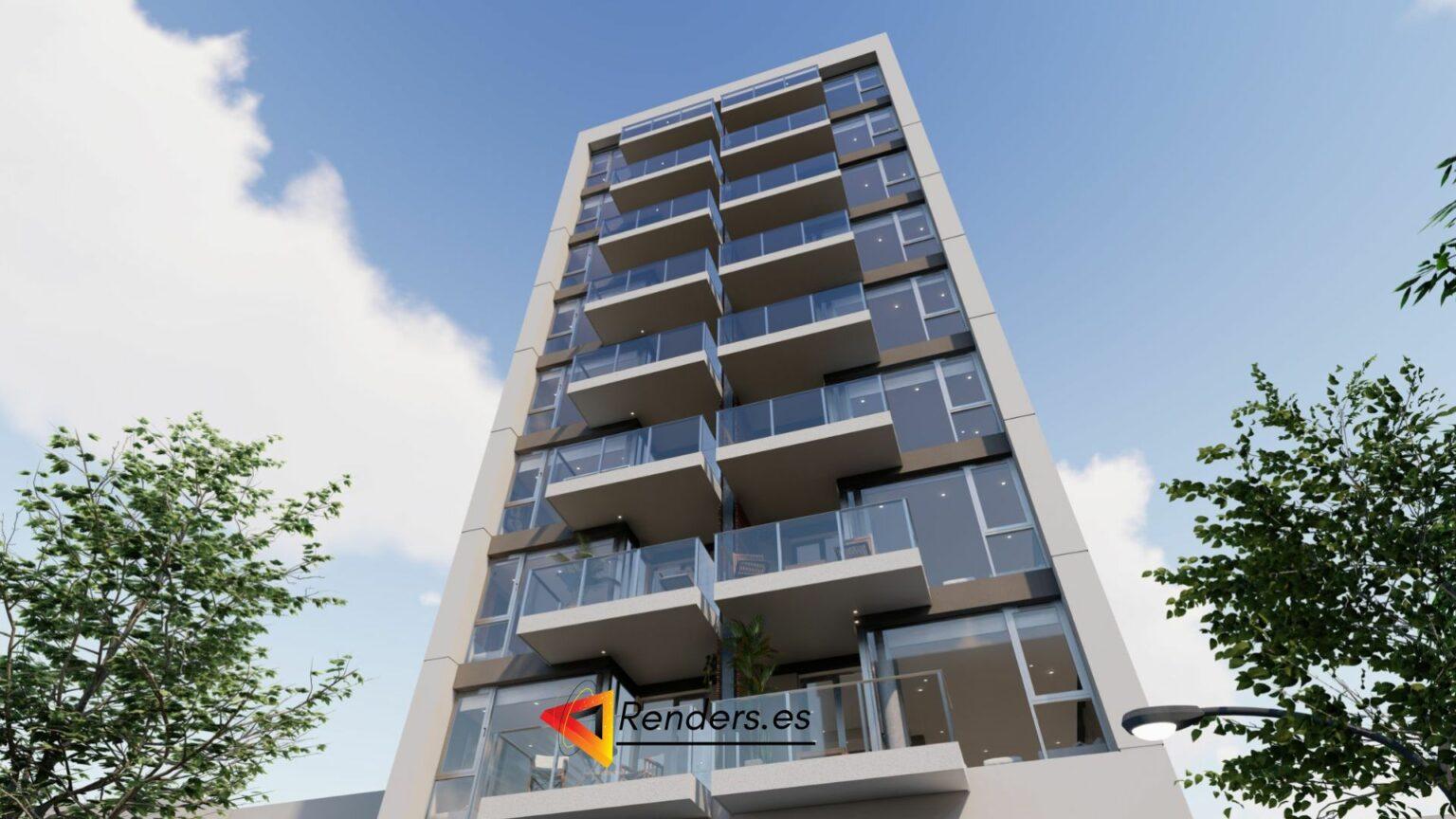 Renders Arquitectura 3D - Renderizado - render arquitectura